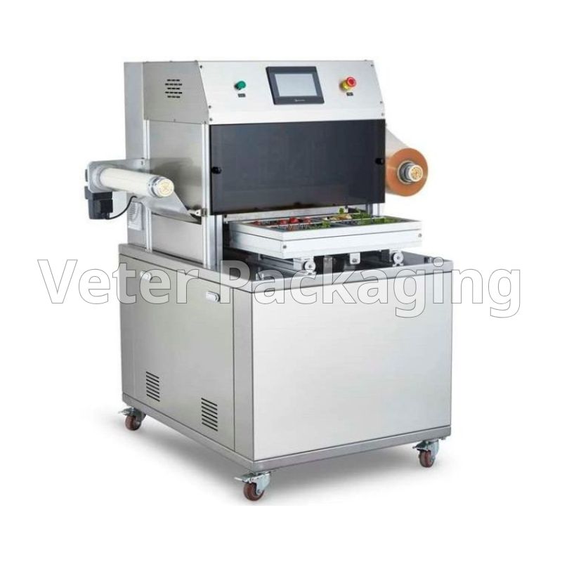 Semi automatic vacuum sealing machine with modified atmosphere ...